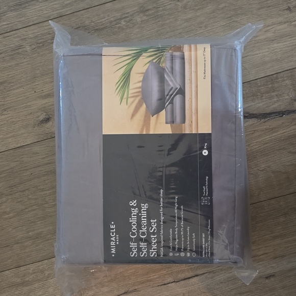 Miracle | Bedding | New Miracle Sheets Antimicrobial Extra Luxe Sheet ...